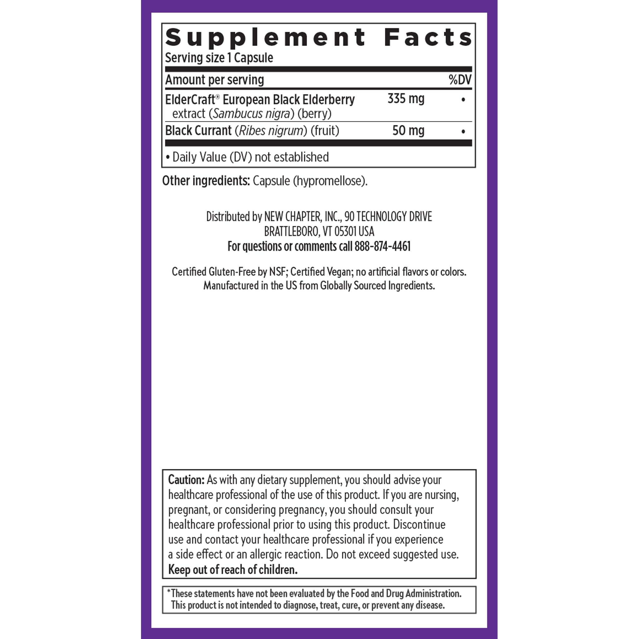 pure elderberry capsules for holistic health