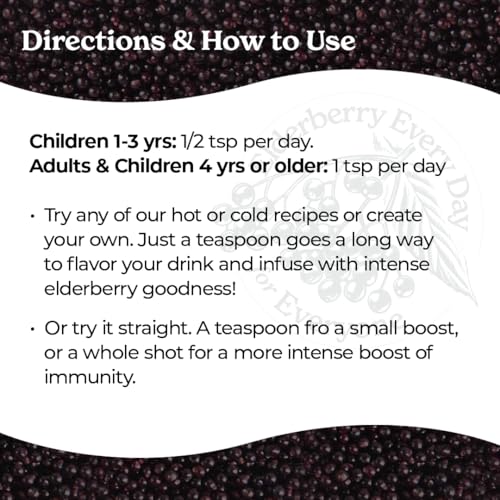 pure elderberry extract for natural health