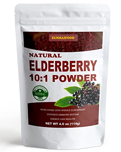 pure elderberry extract for syrups