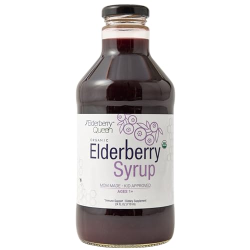 pure elderberry syrup for kids and adults