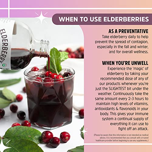 pure elderberry syrup for vitality
