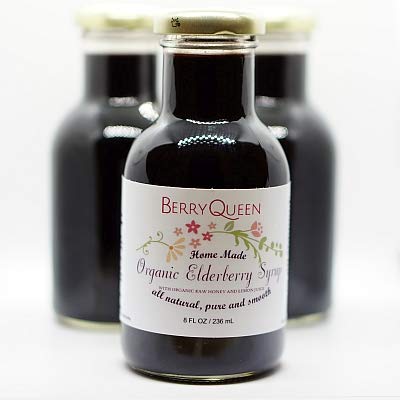 pure elderberry syrup for wellness