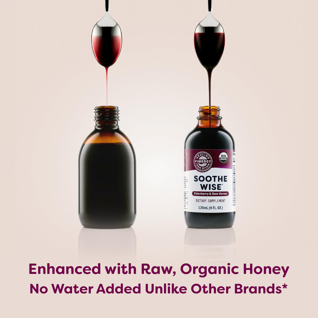 pure elderberry syrup with honey