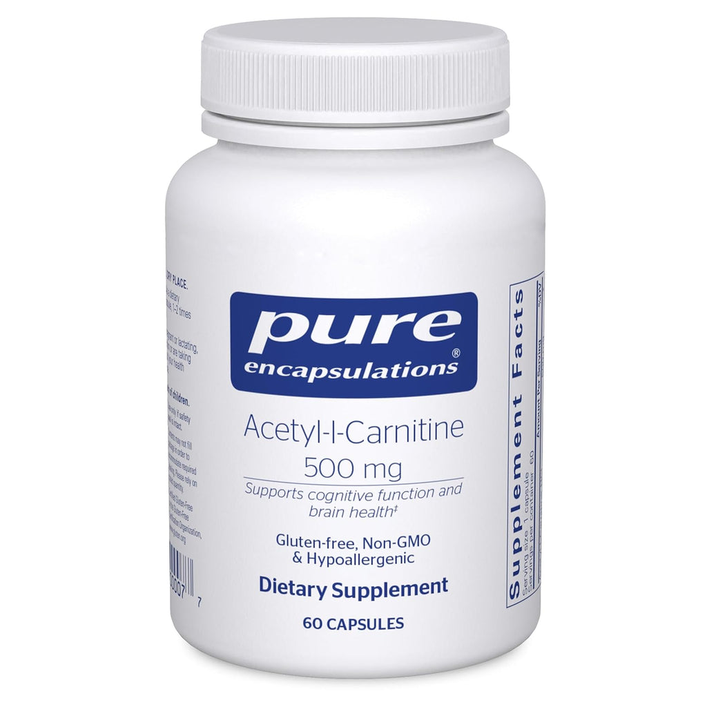 pure encapsulations acetyl l-carnitine benefits