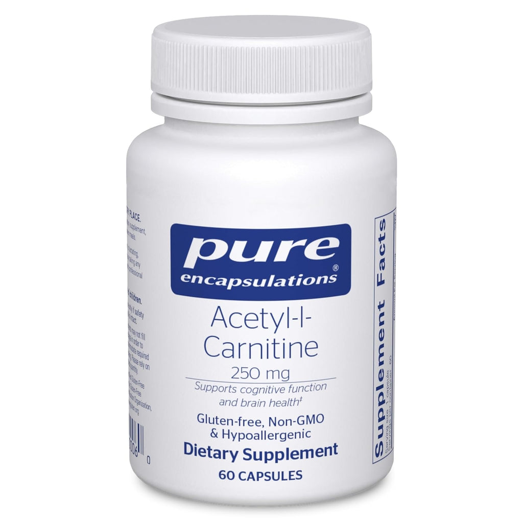 pure encapsulations acetyl l-carnitine capsules