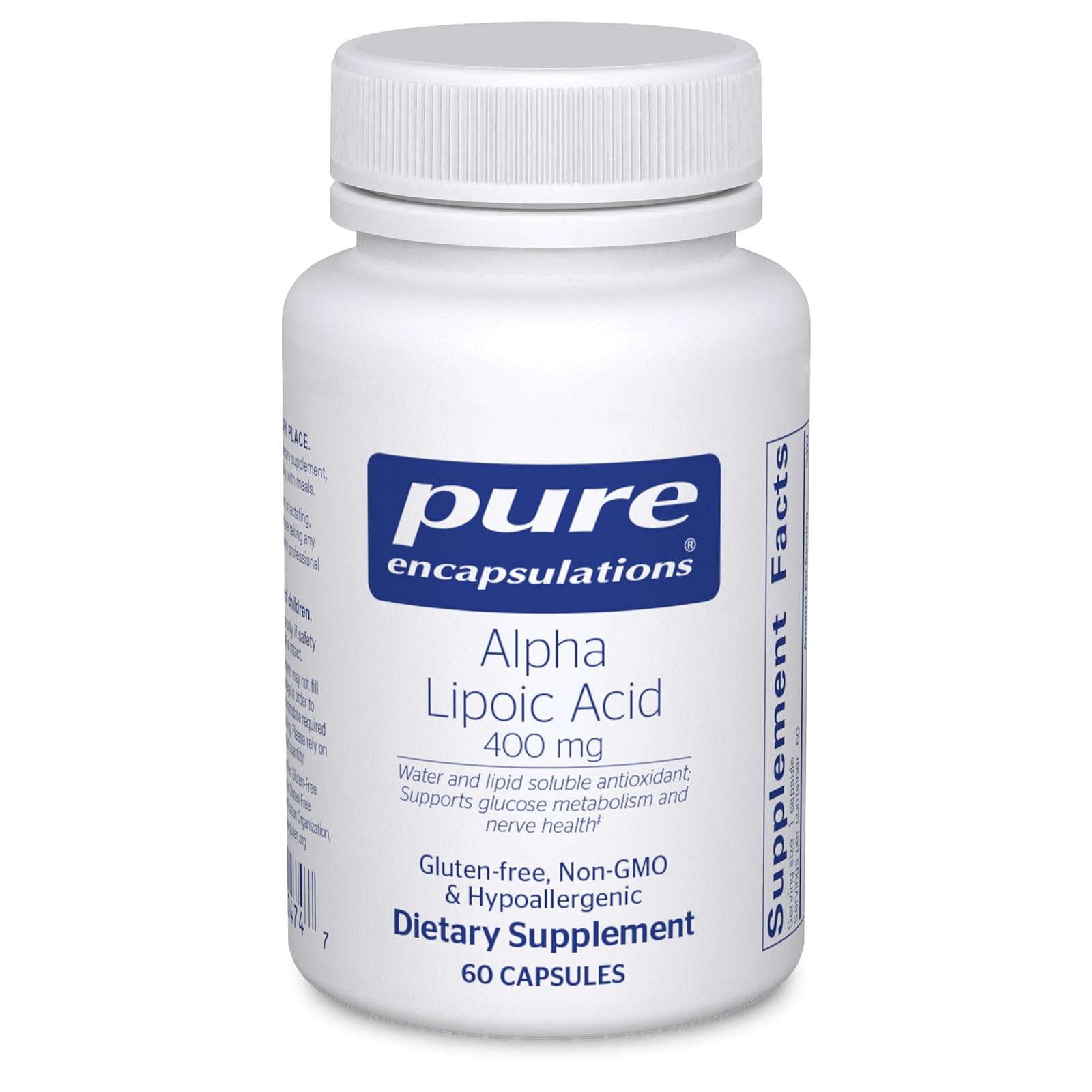 Pure Encapsulations Alpha Lipoic Acid benefits