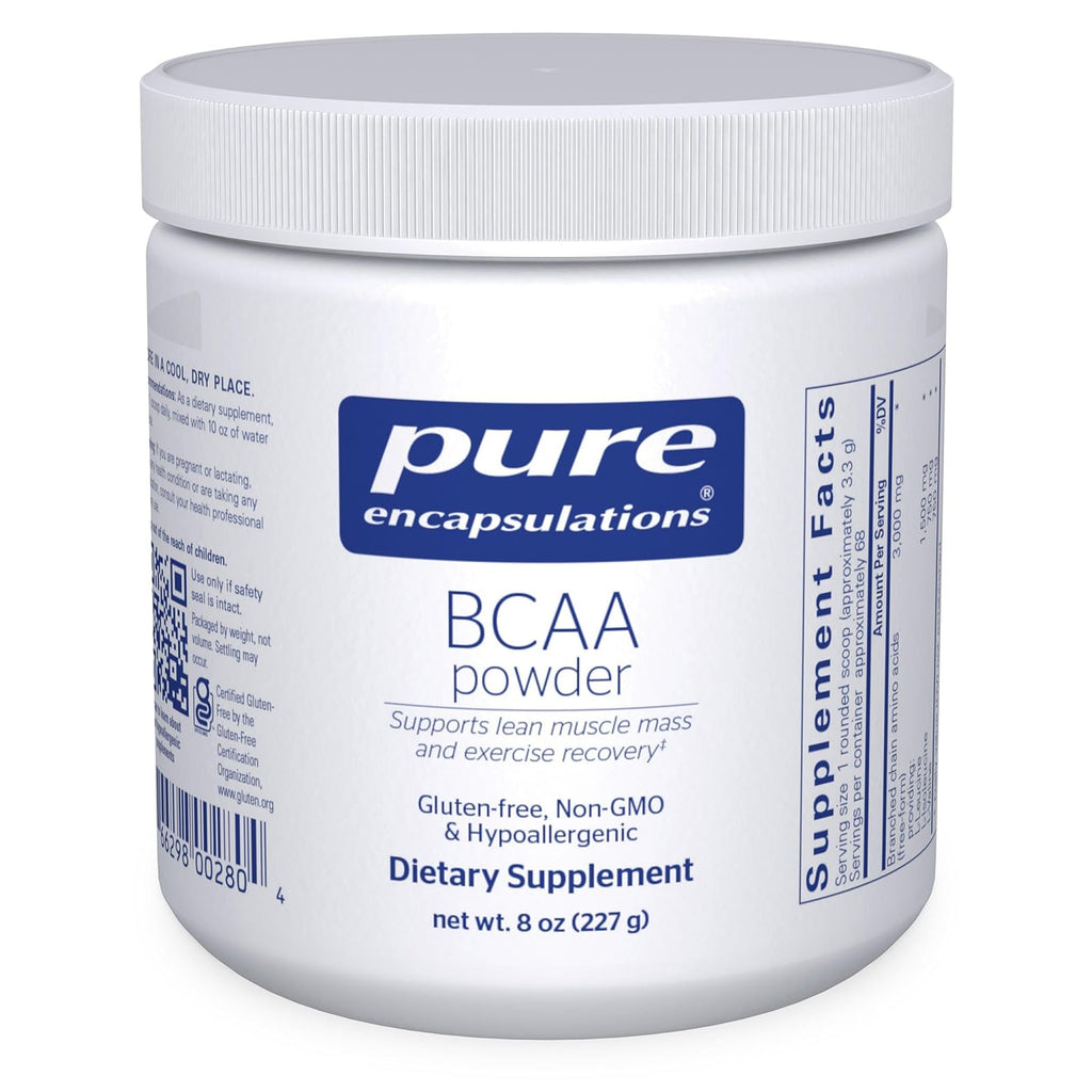 Pure Encapsulations BCAA powder for muscle recovery