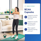 pure encapsulations bcaa support for workout endurance