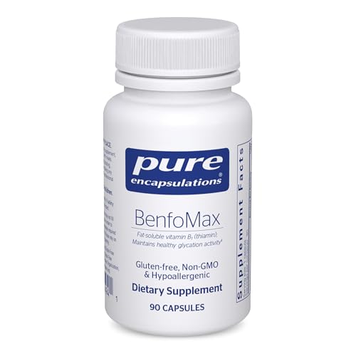 pure encapsulations benfomax vitamin b complex