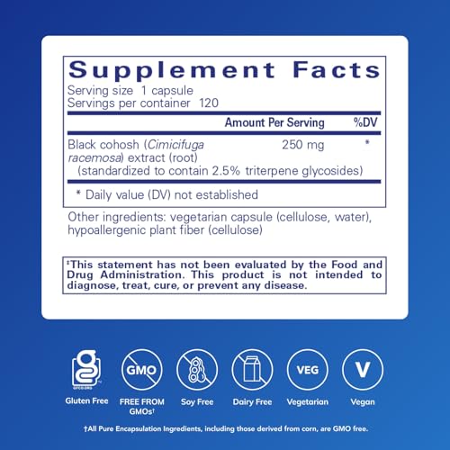 pure encapsulations black cohosh benefits