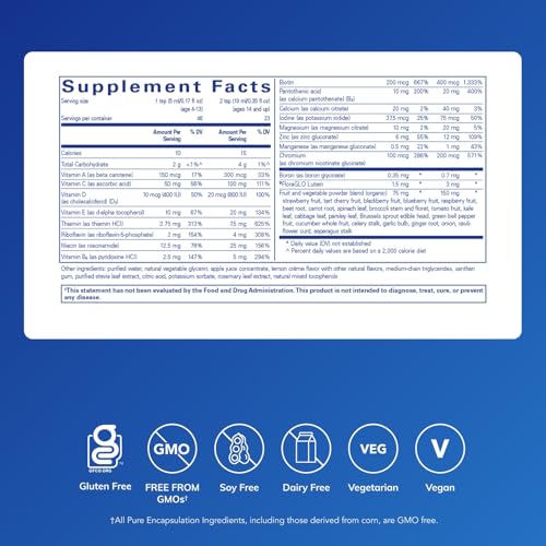 pure encapsulations blended vitamin benefits