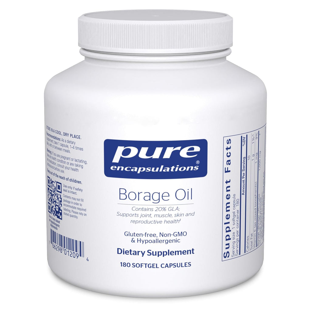 Pure Encapsulations borage oil softgels