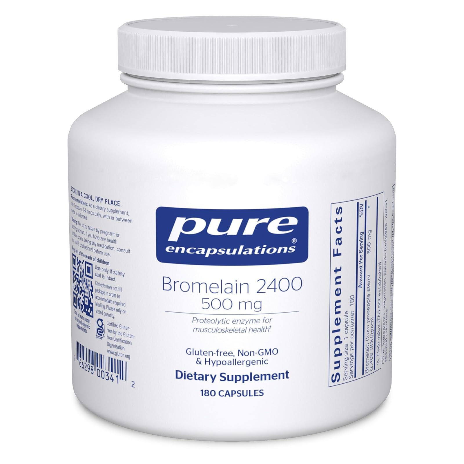 Pure Encapsulations bromelain digestive support
