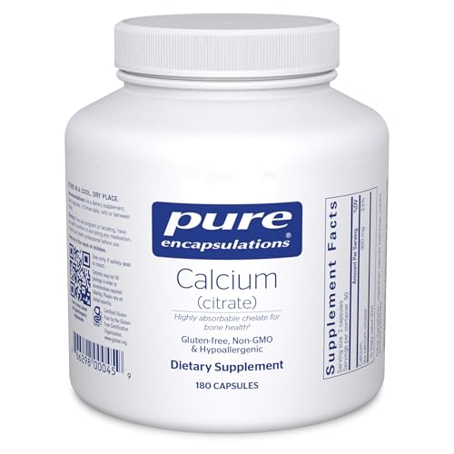 pure encapsulations calcium citrate supplement