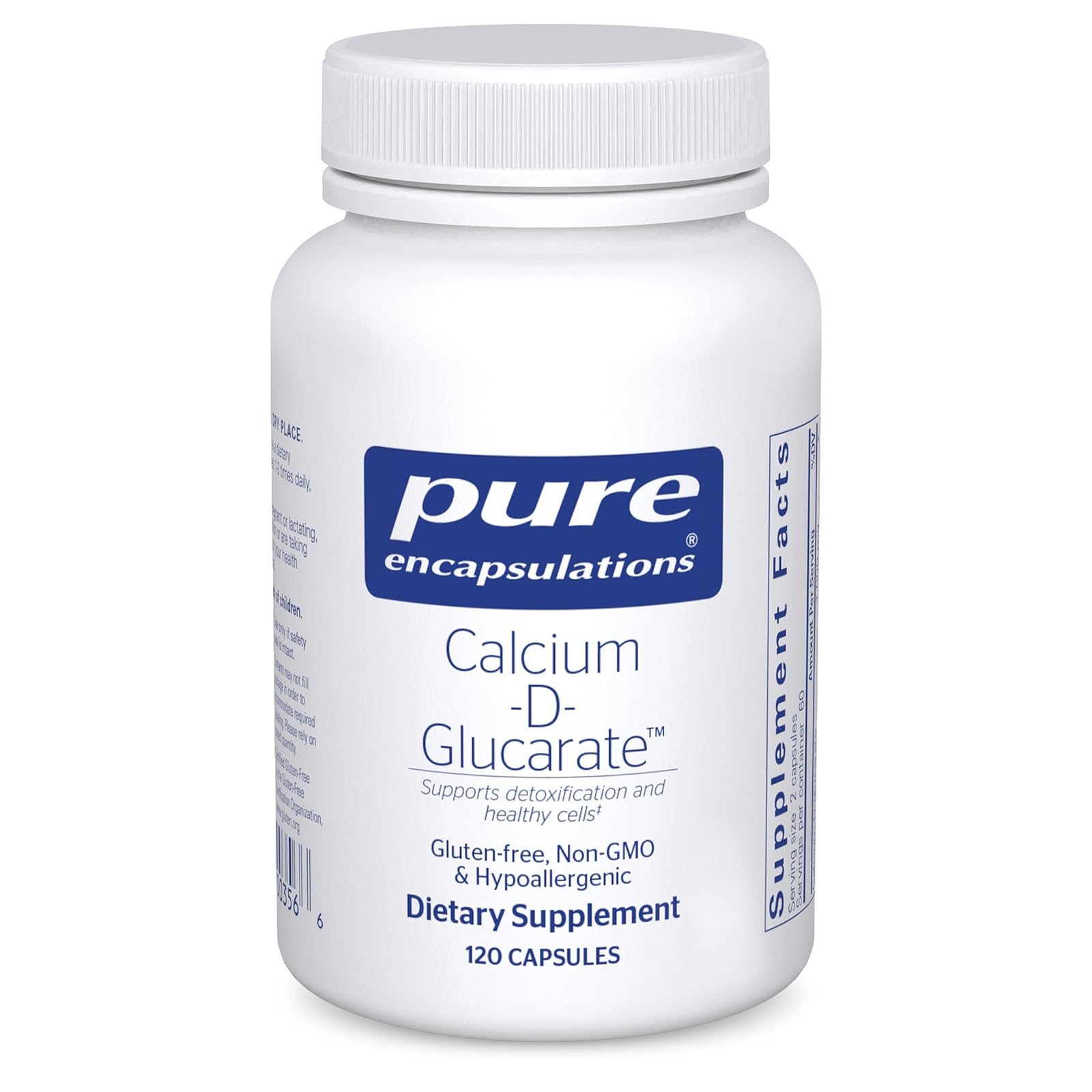 Pure Encapsulations calcium D-glucarate capsules