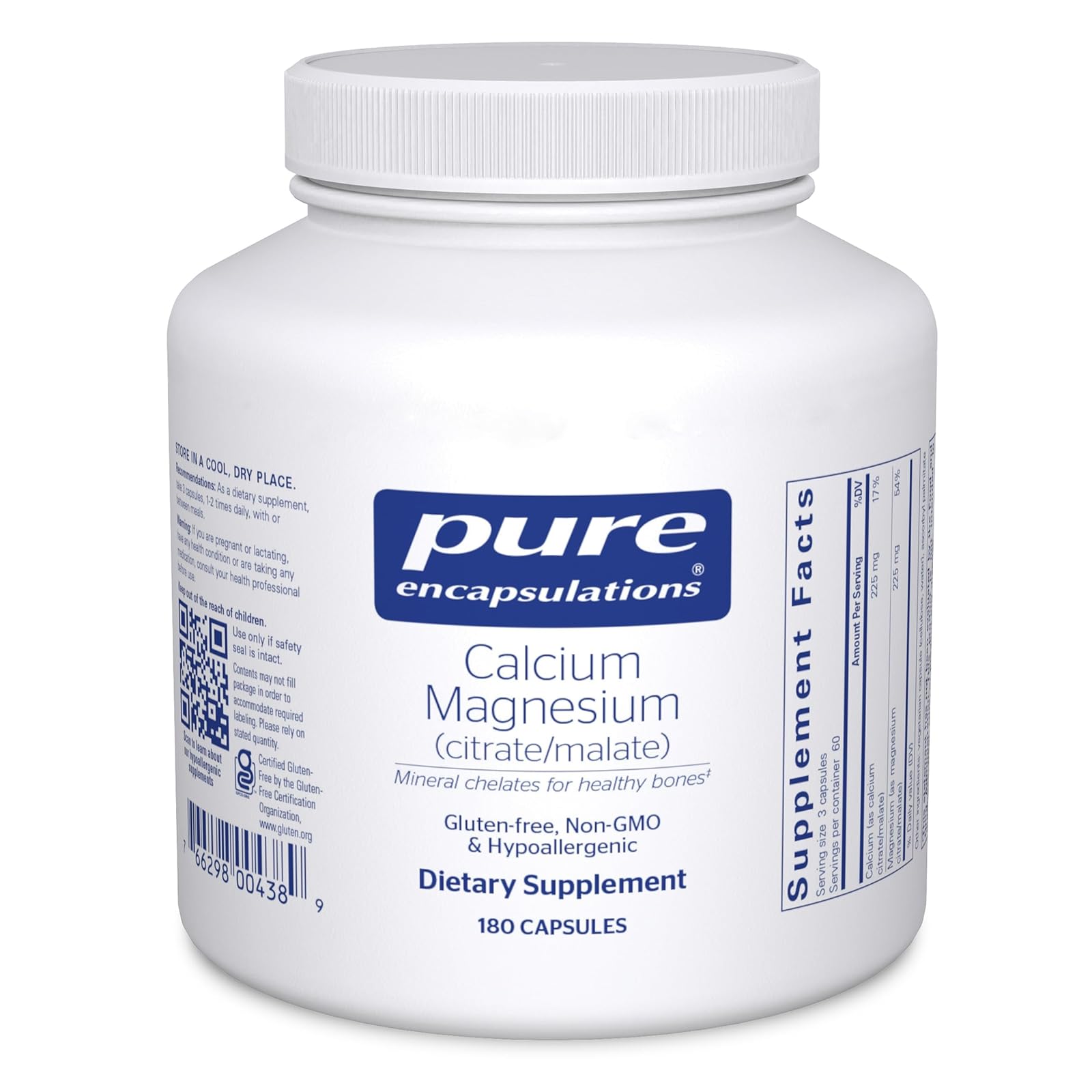 Pure Encapsulations calcium magnesium supplement