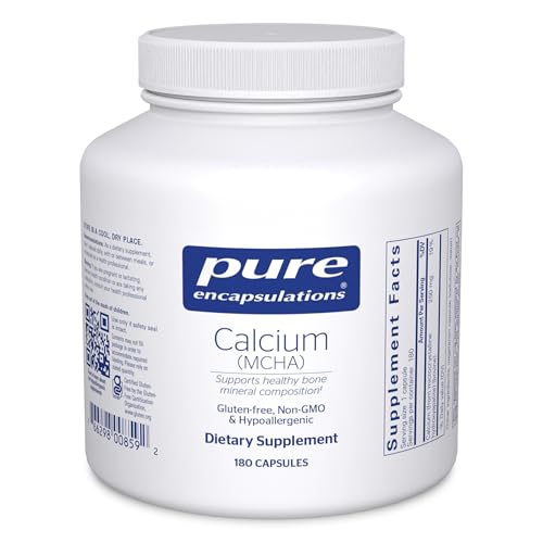 Pure Encapsulations Calcium MCHA capsules