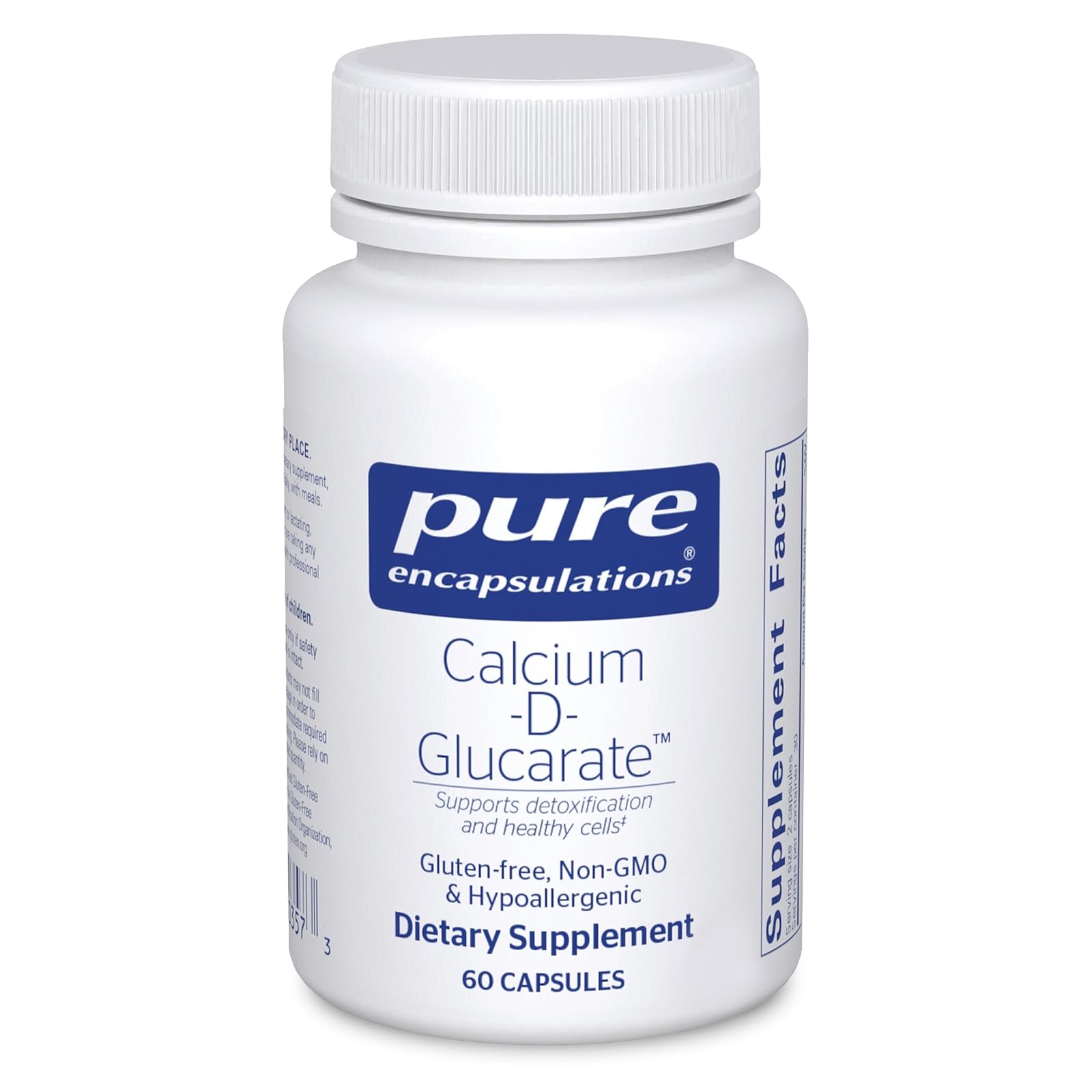 Pure Encapsulations calcium supplement benefits