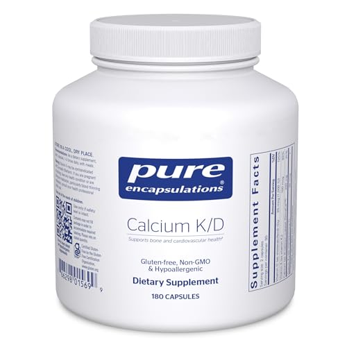 Pure Encapsulations calcium supplement benefits