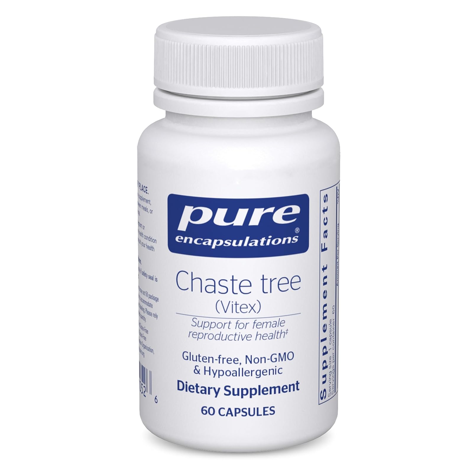 pure encapsulations chaste tree capsules