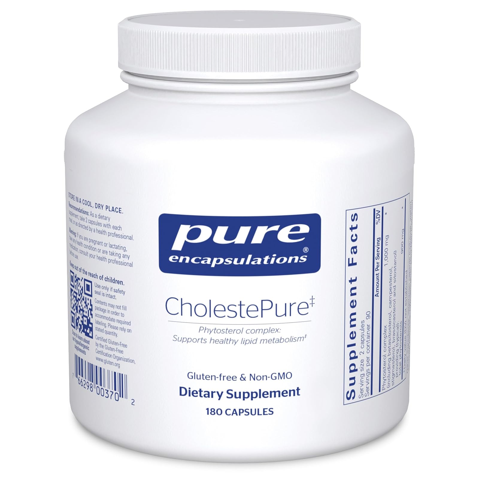 Pure Encapsulations CholestePure capsules for heart health