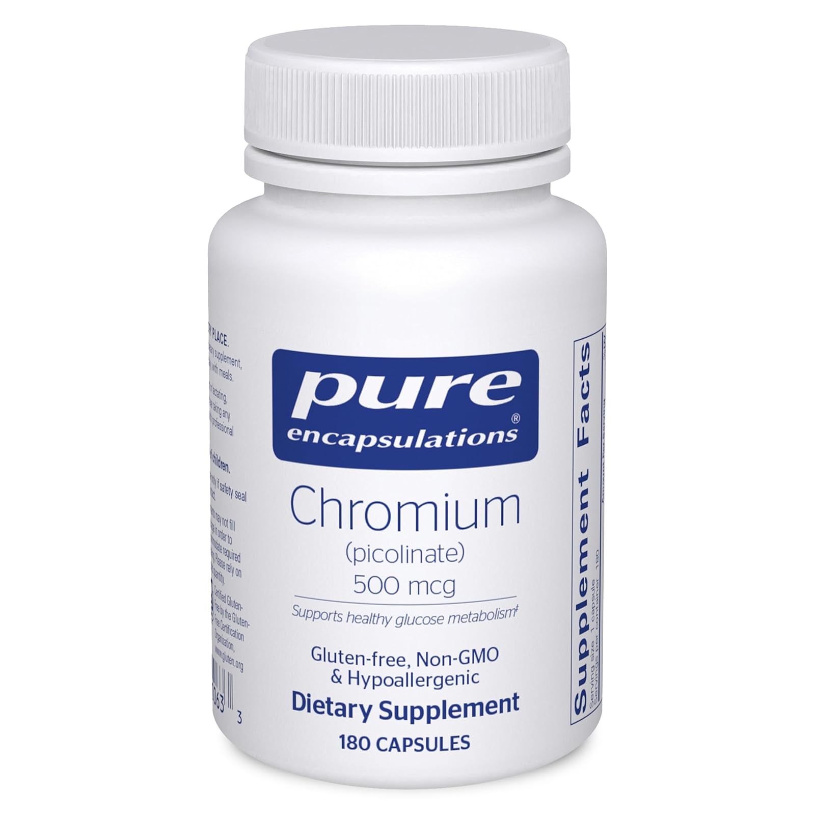 Pure Encapsulations chromium picolinate capsules