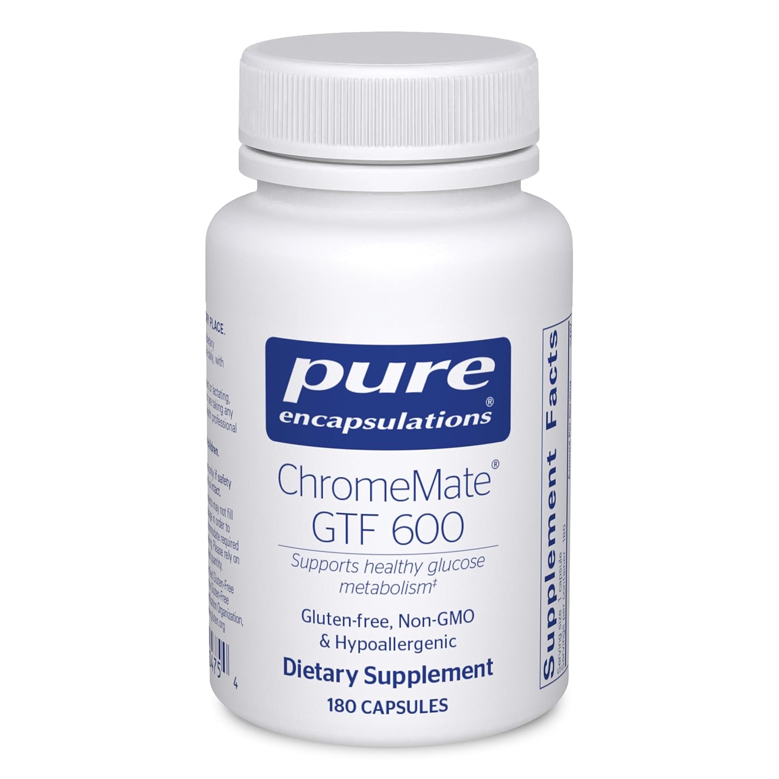 Pure Encapsulations chromium supplement capsules