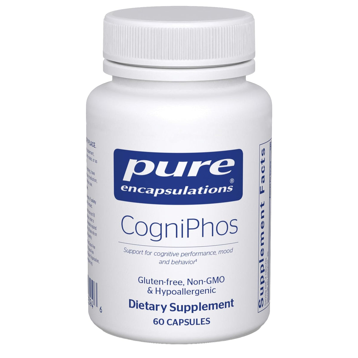 Pure Encapsulations CogniPhos capsules for brain health