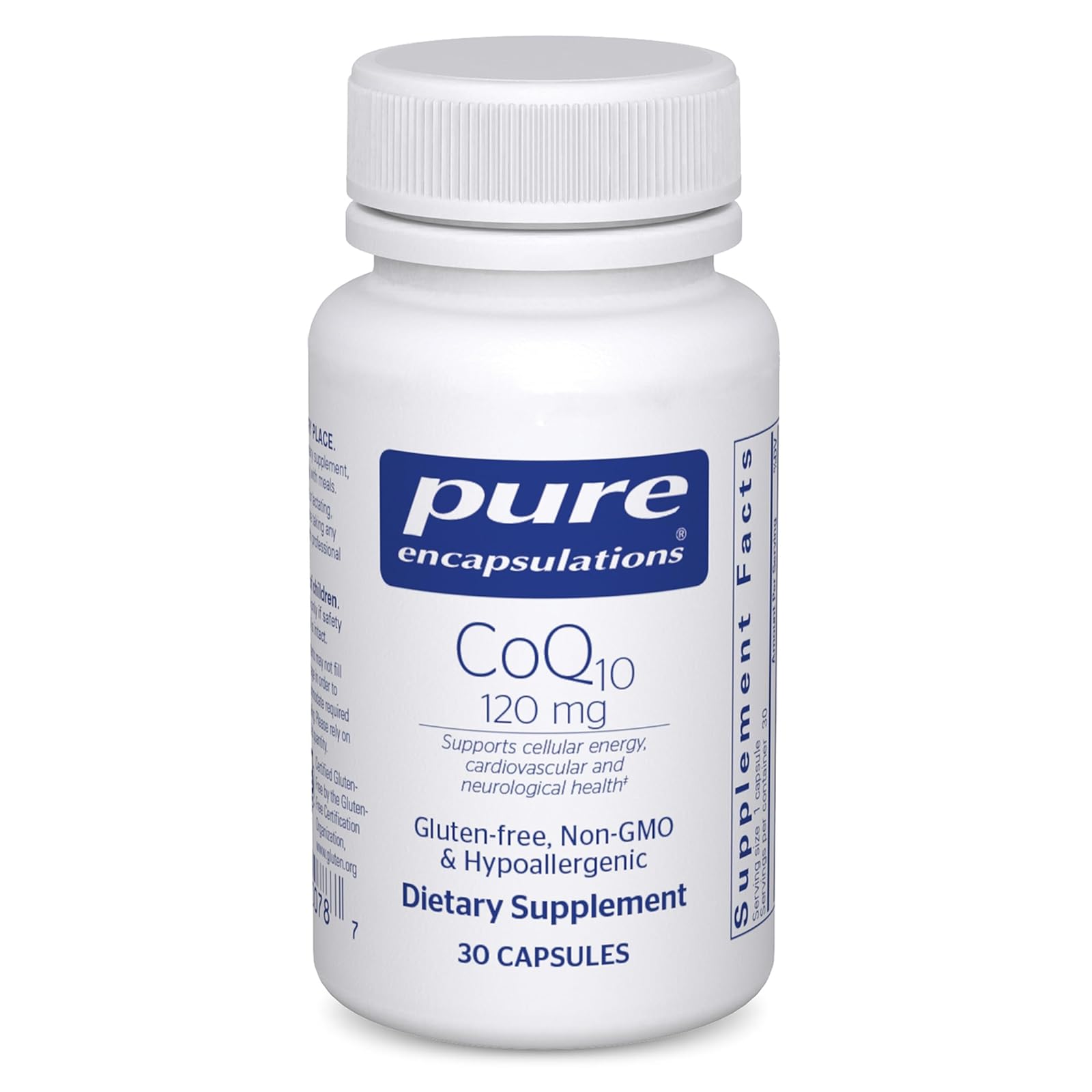 Pure Encapsulations CoQ10 120 mg capsules