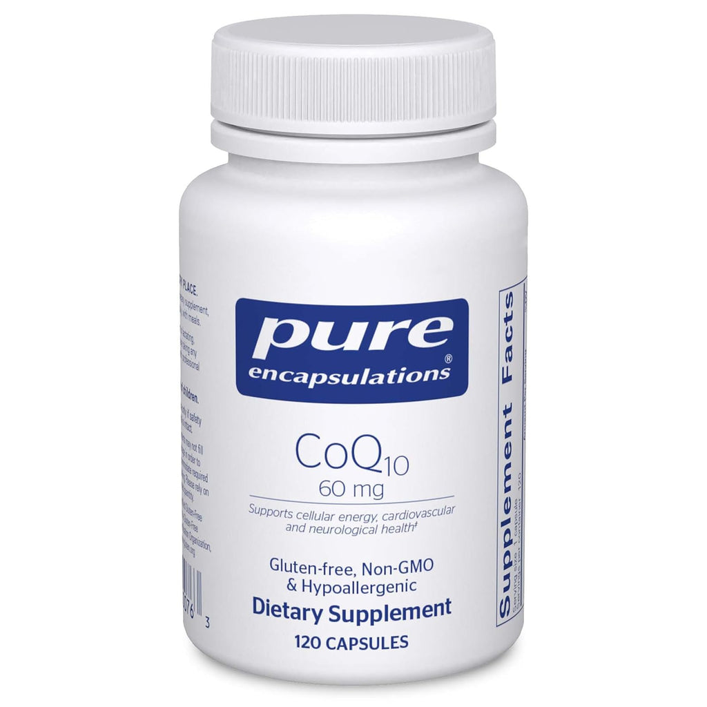 pure encapsulations coq10 60 mg capsules