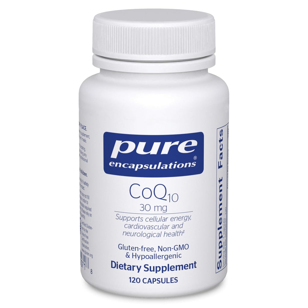 pure encapsulations coq10 capsules for energy
