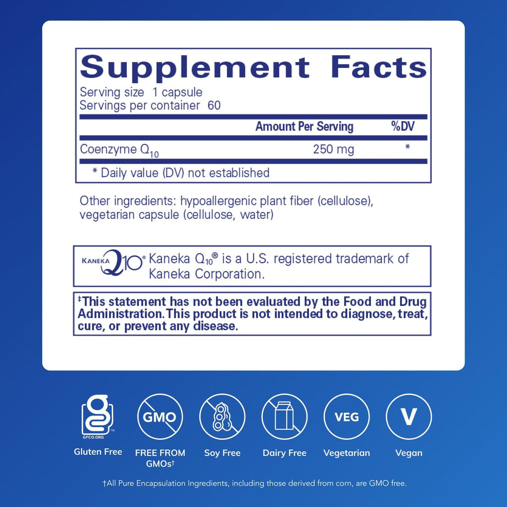 pure encapsulations coq10 capsules