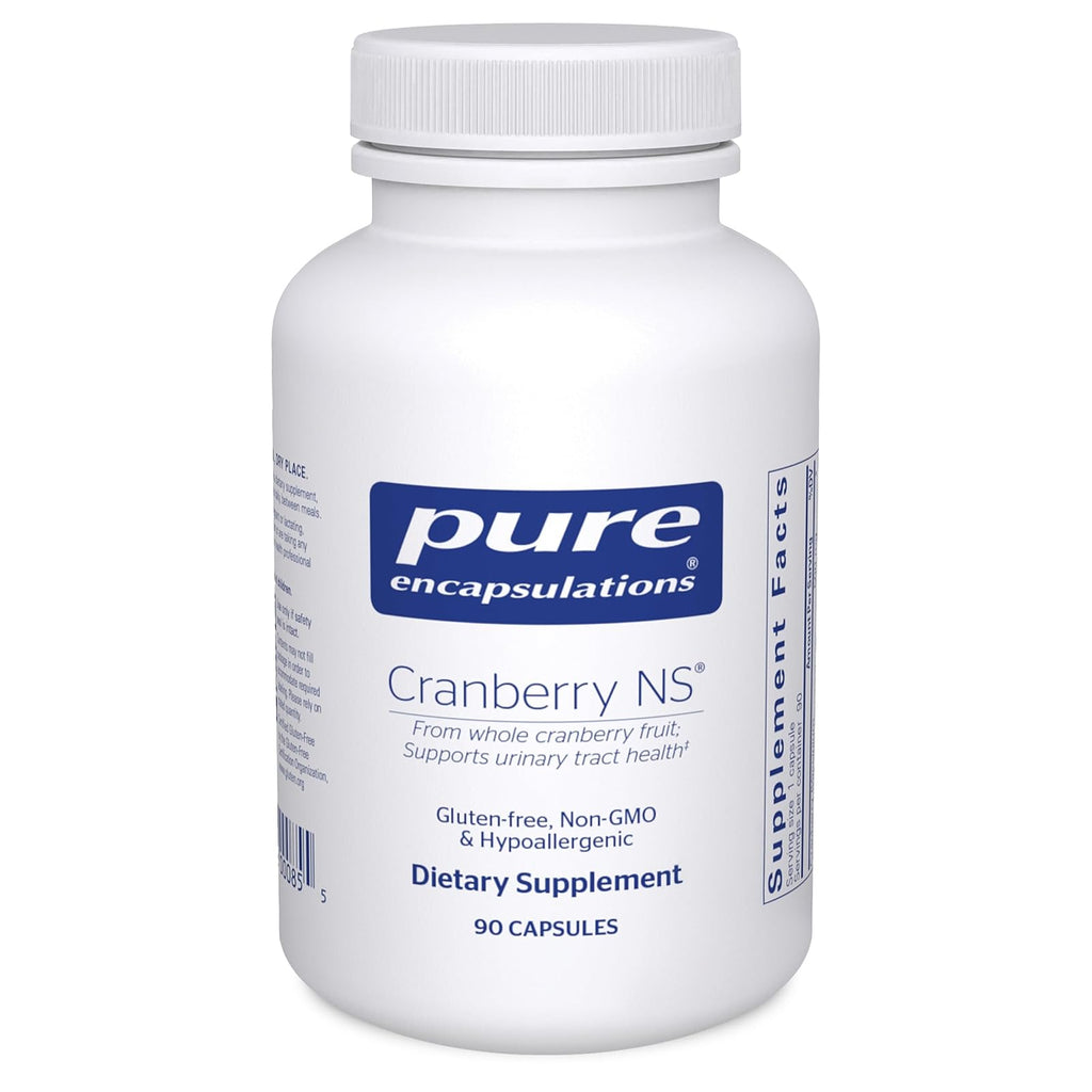 pure encapsulations cranberry supplement capsules
