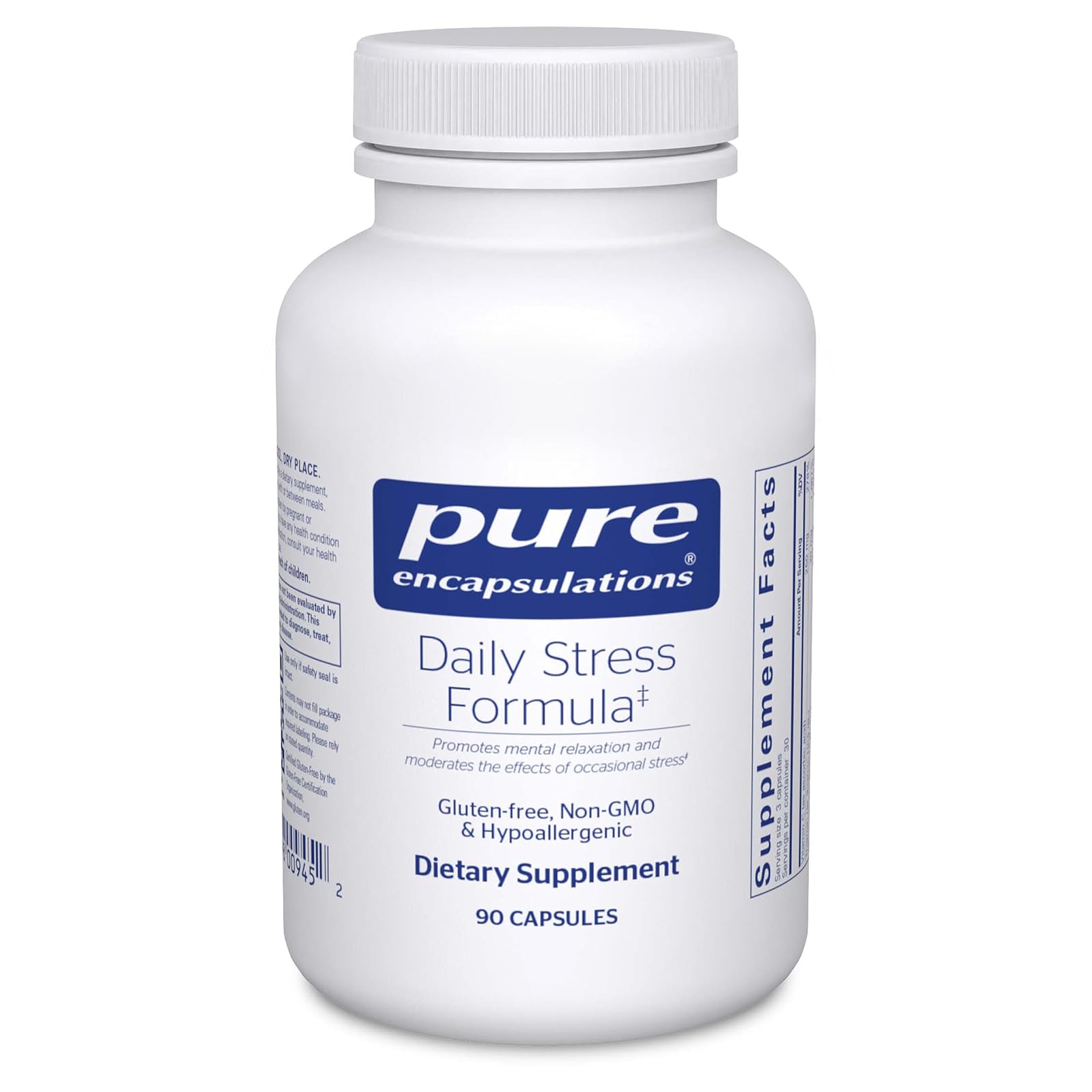 Pure Encapsulations Daily Stress Formula capsules