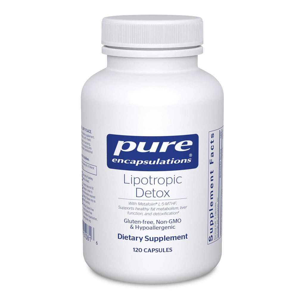 Pure Encapsulations detox tea capsules