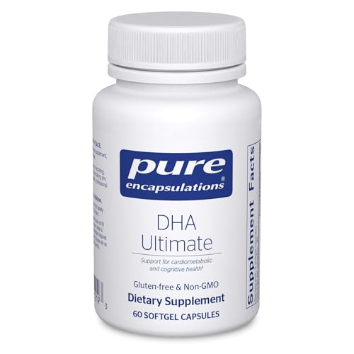 Pure Encapsulations DHA softgel capsules