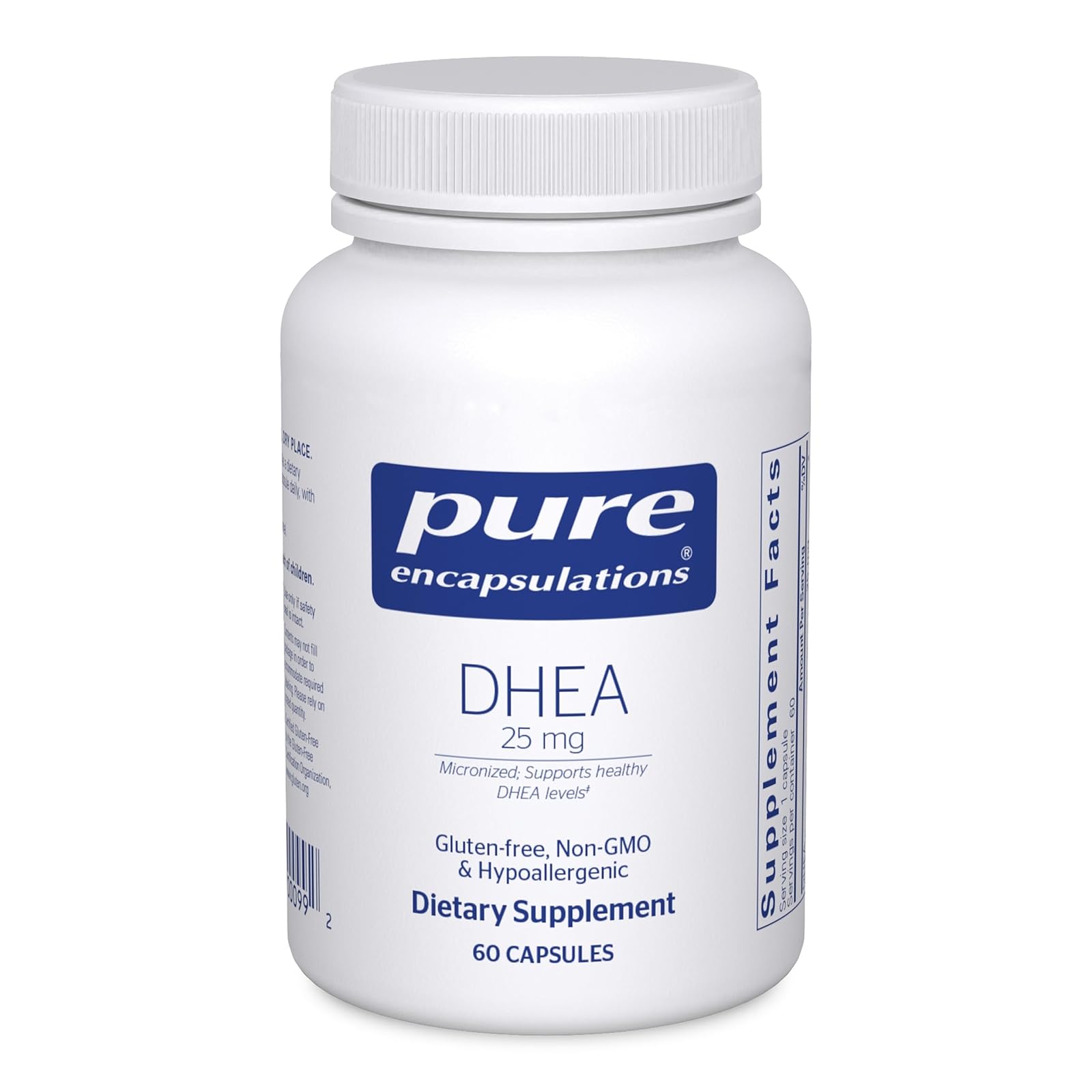 Pure Encapsulations DHEA supplement benefits
