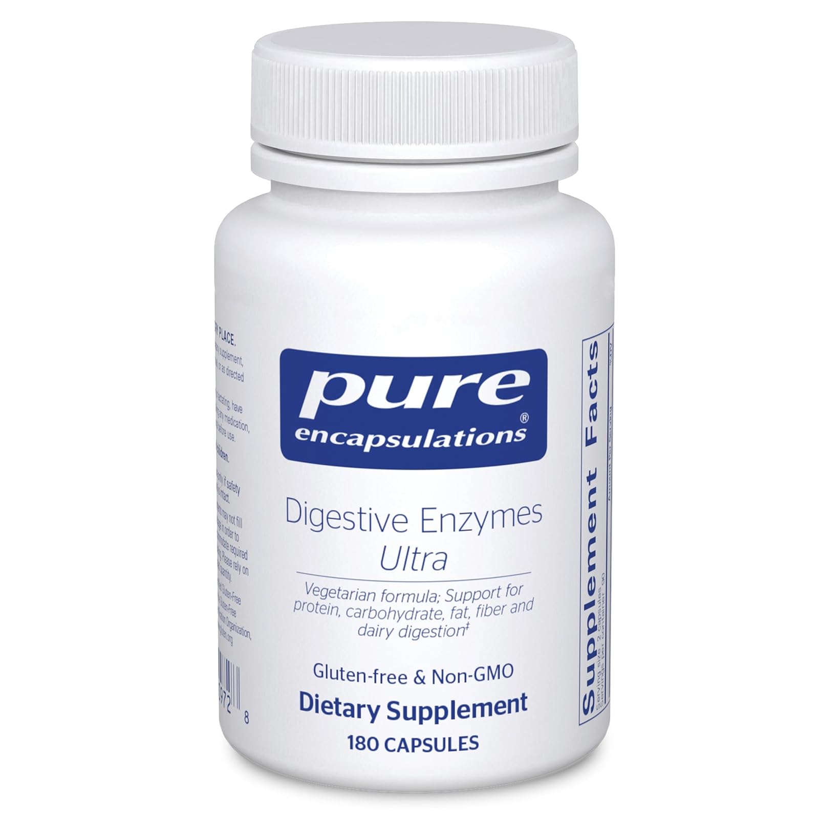 Pure Encapsulations digestive enzymes for gut health