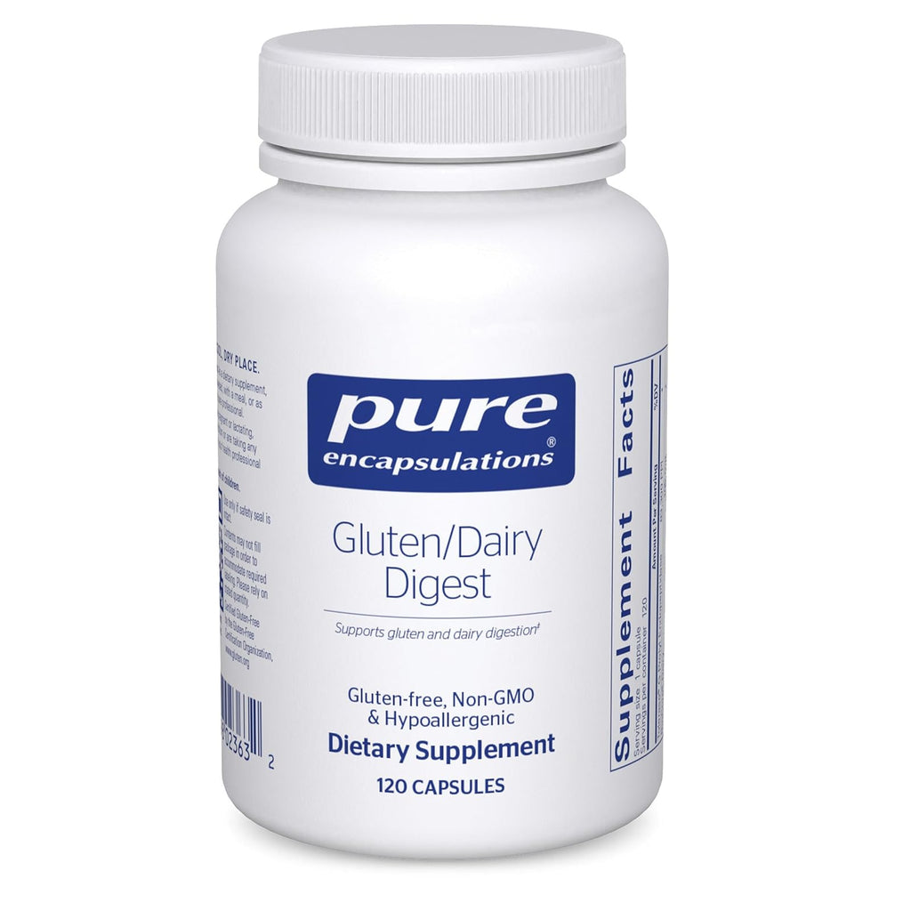 Pure Encapsulations digestive enzymes support