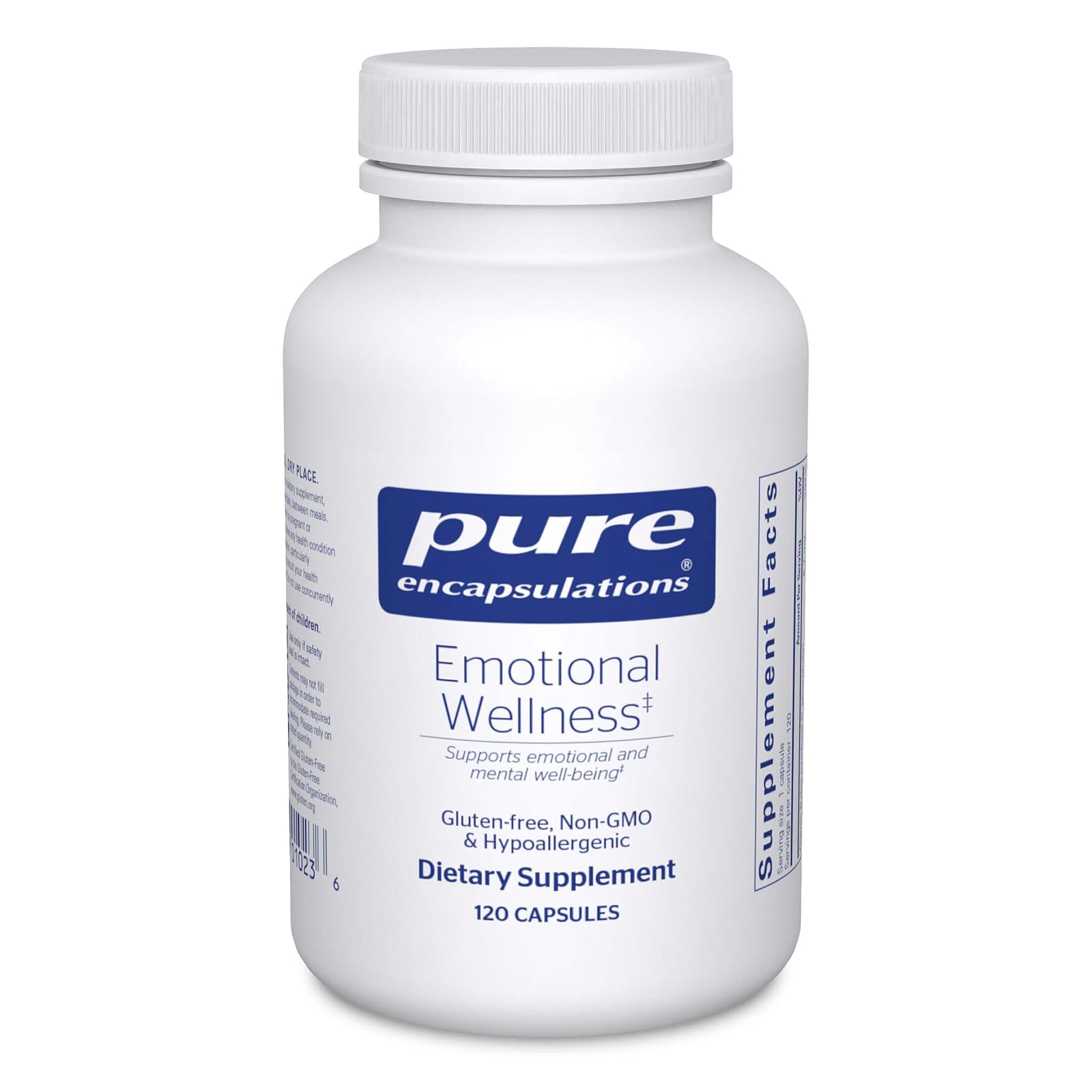 Pure Encapsulations emotional wellness capsules
