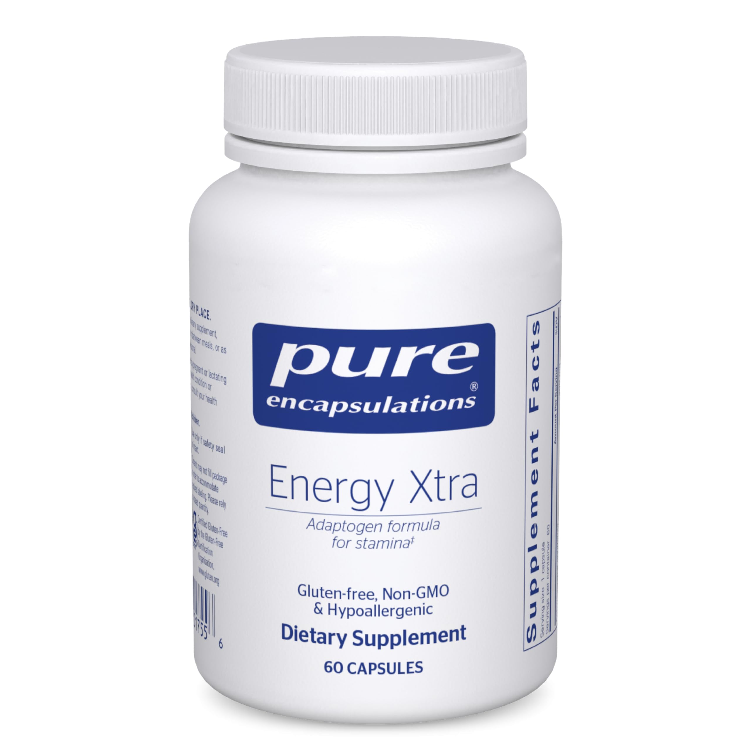 pure encapsulations energy xtra capsules