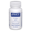 Pure Encapsulations folate 400 mcg capsules