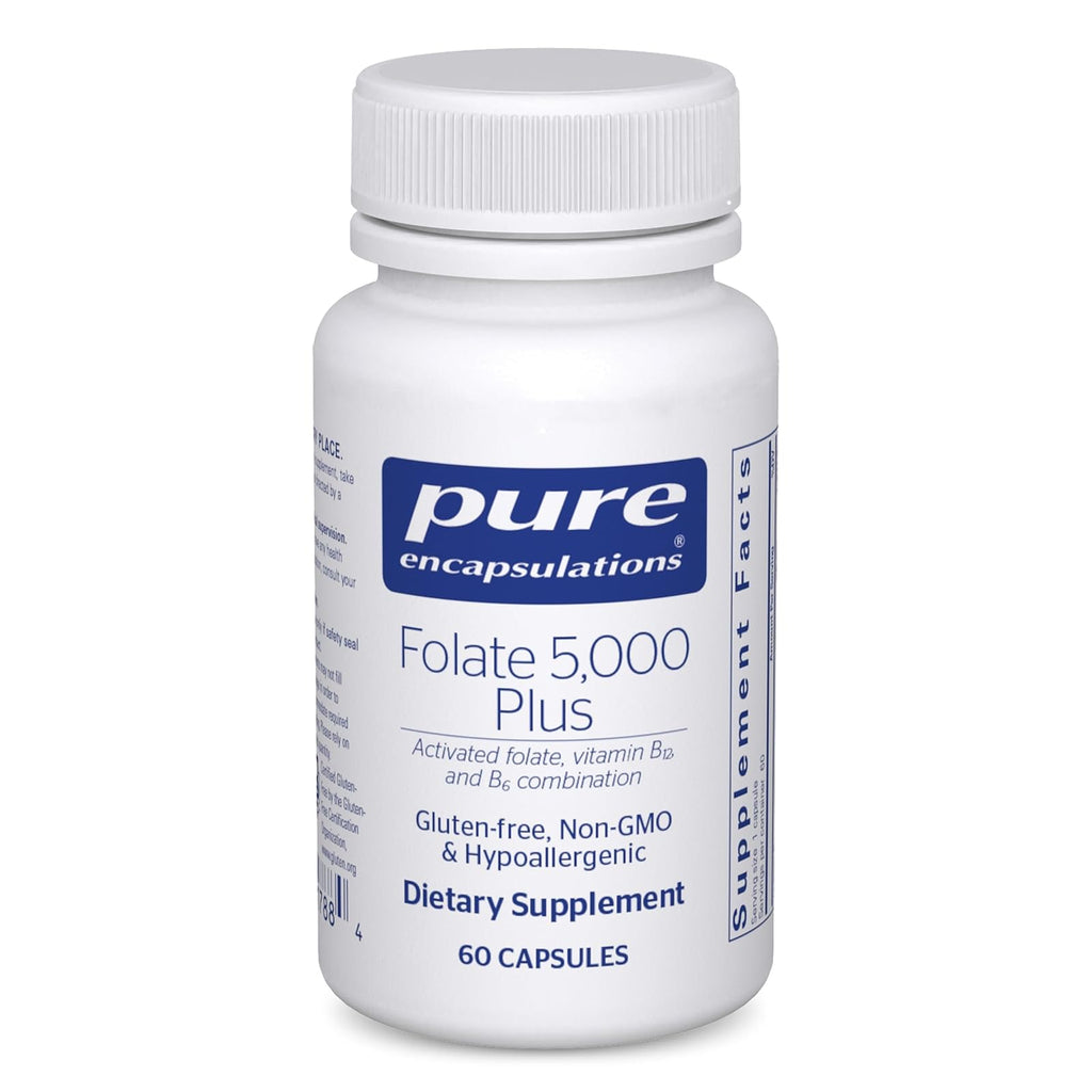 Pure Encapsulations folate 5000 capsules