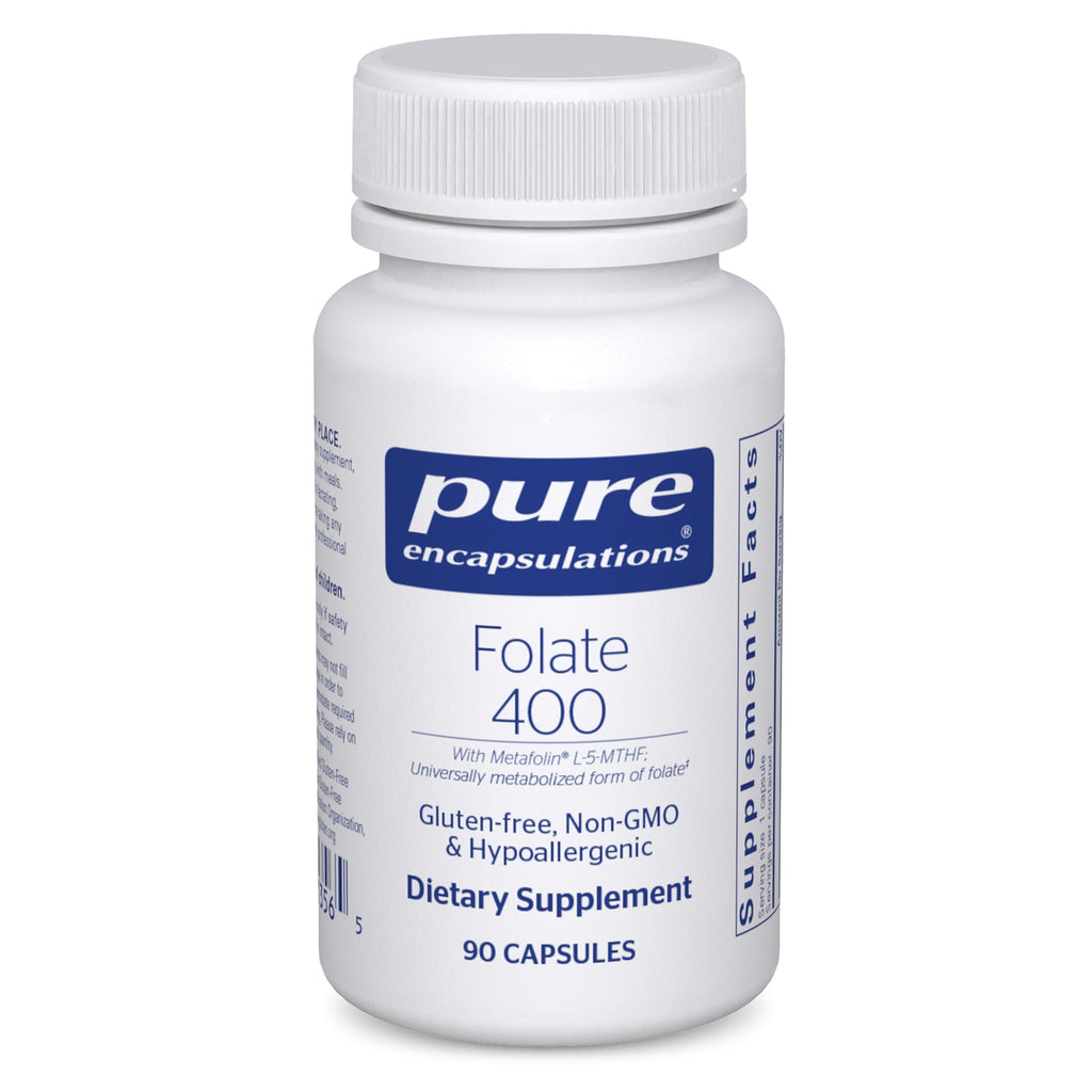 Pure Encapsulations folate supplement benefits