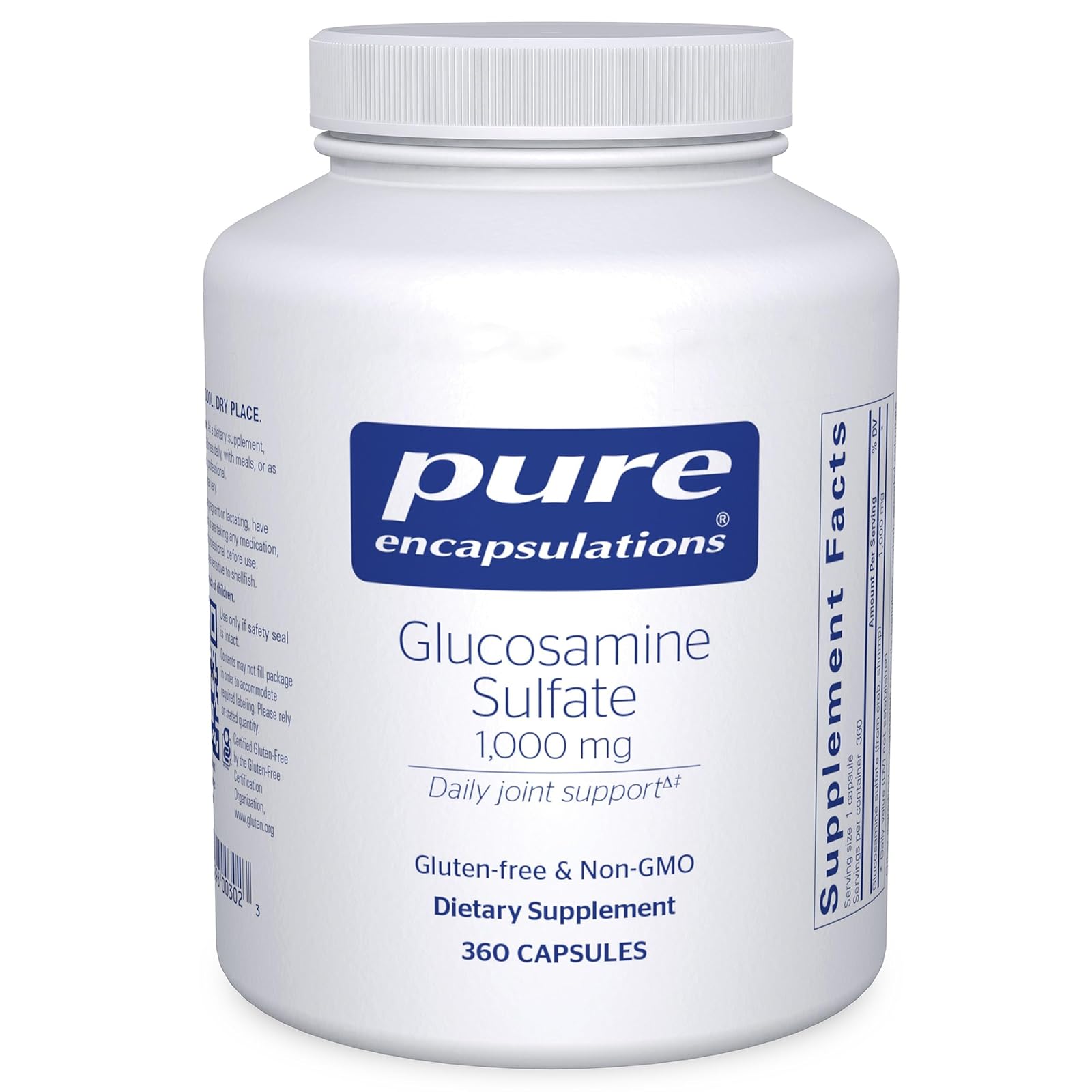 Pure Encapsulations glucosamine sulfate capsules