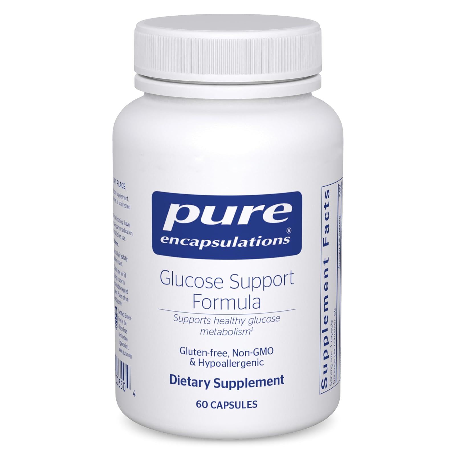 Pure Encapsulations glucose support multivitamins