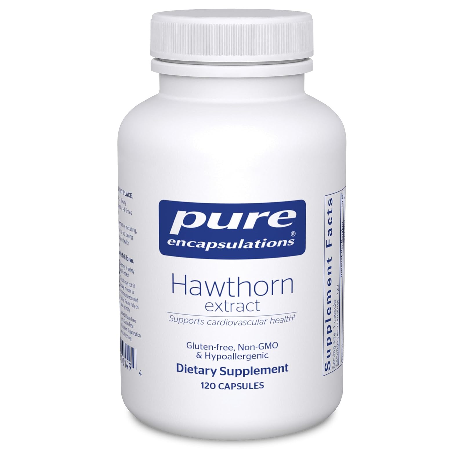 pure encapsulations hawthorn extract capsules