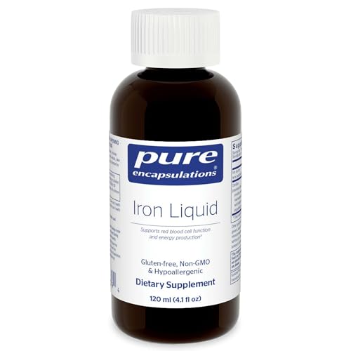Pure Encapsulations iron liquid supplement