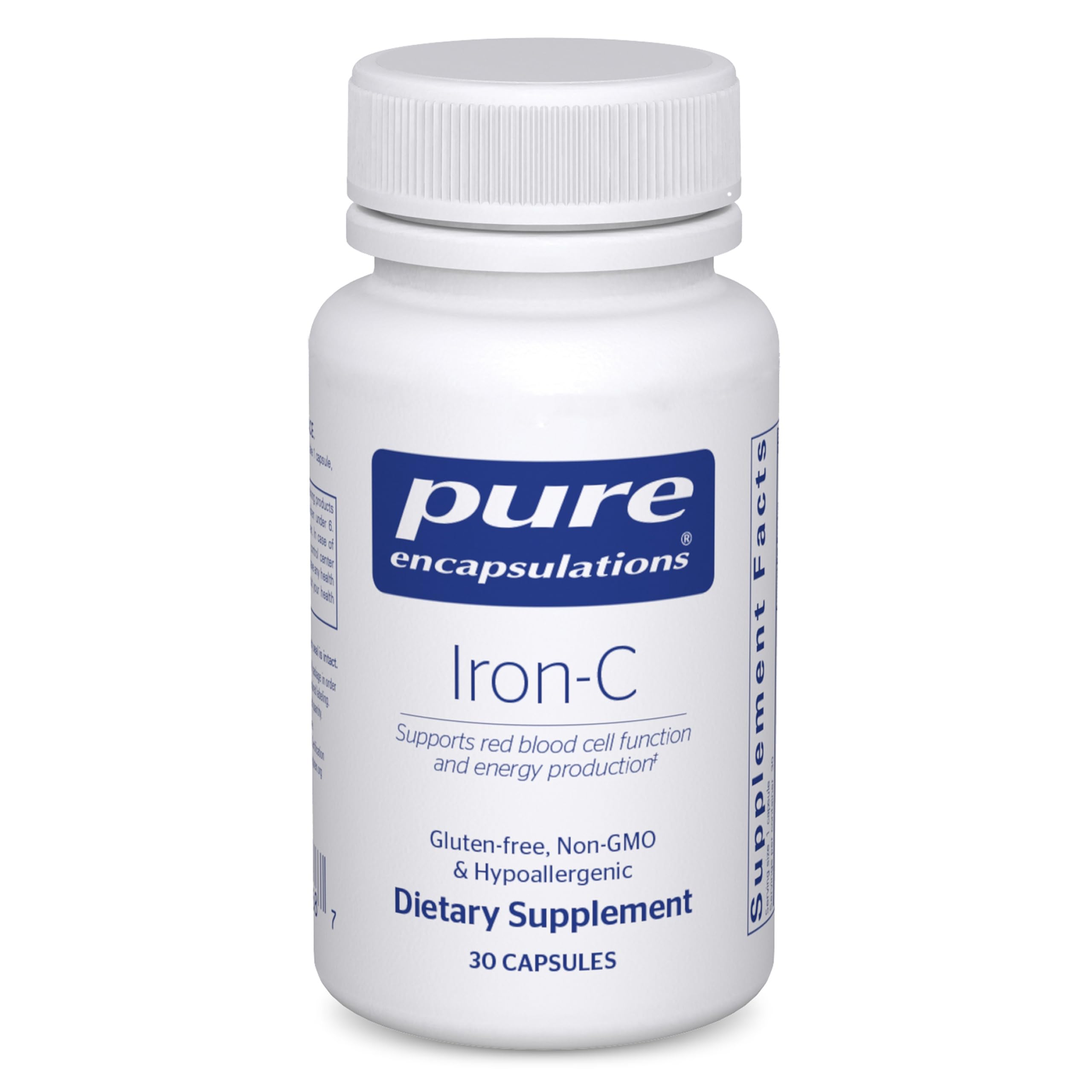 Pure Encapsulations iron supplement for energy