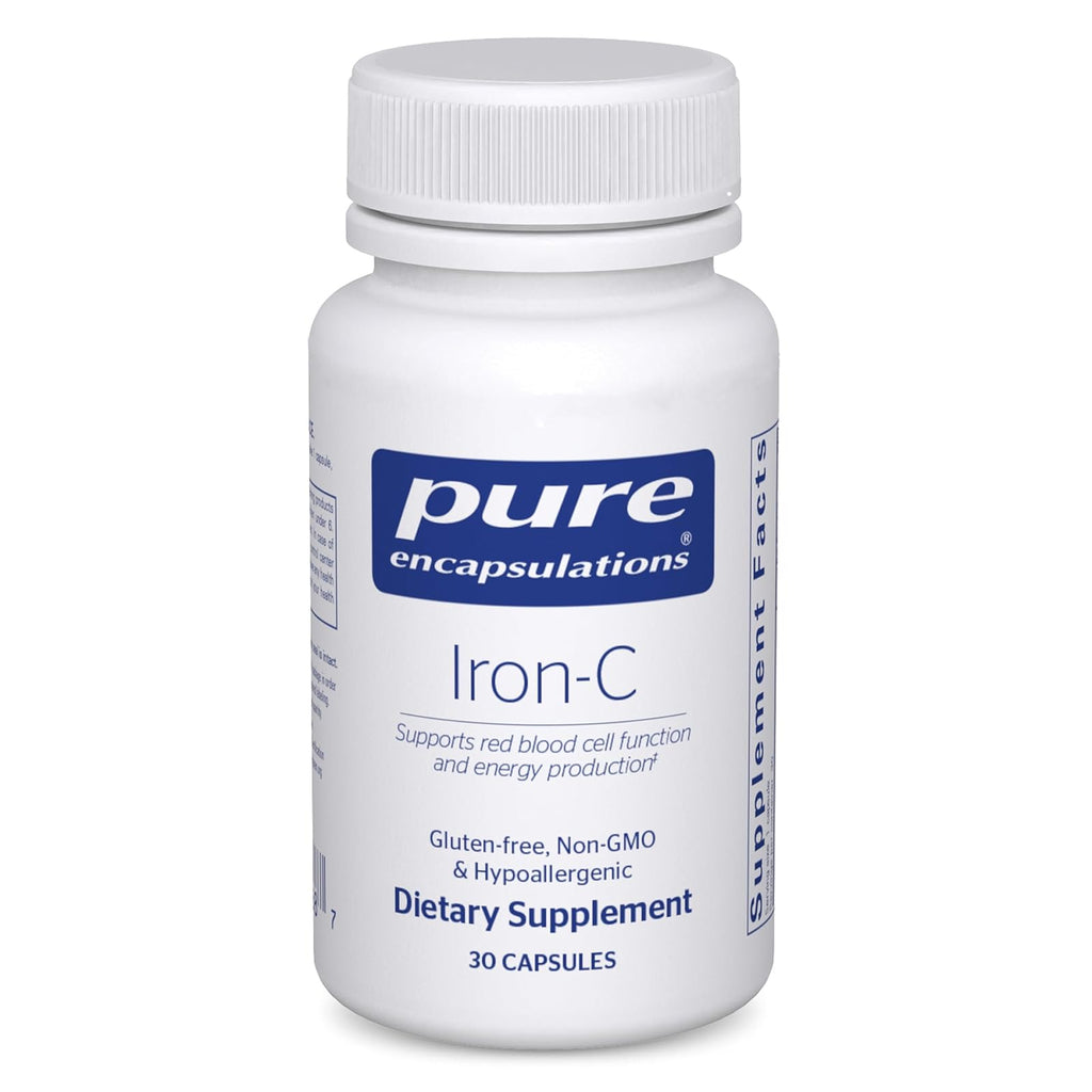pure encapsulations iron supplement for women